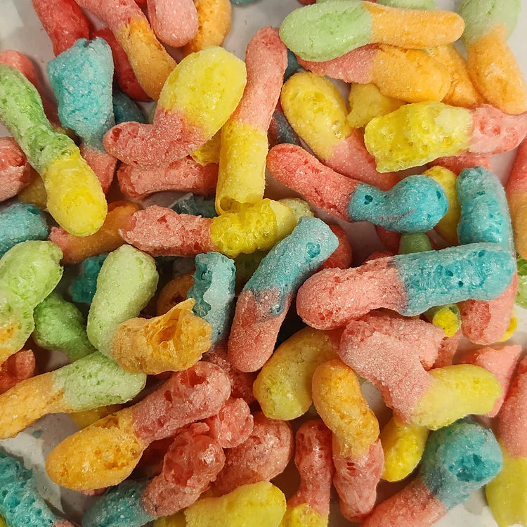 Freeze Dried Sour Worms – The Sweets Lab